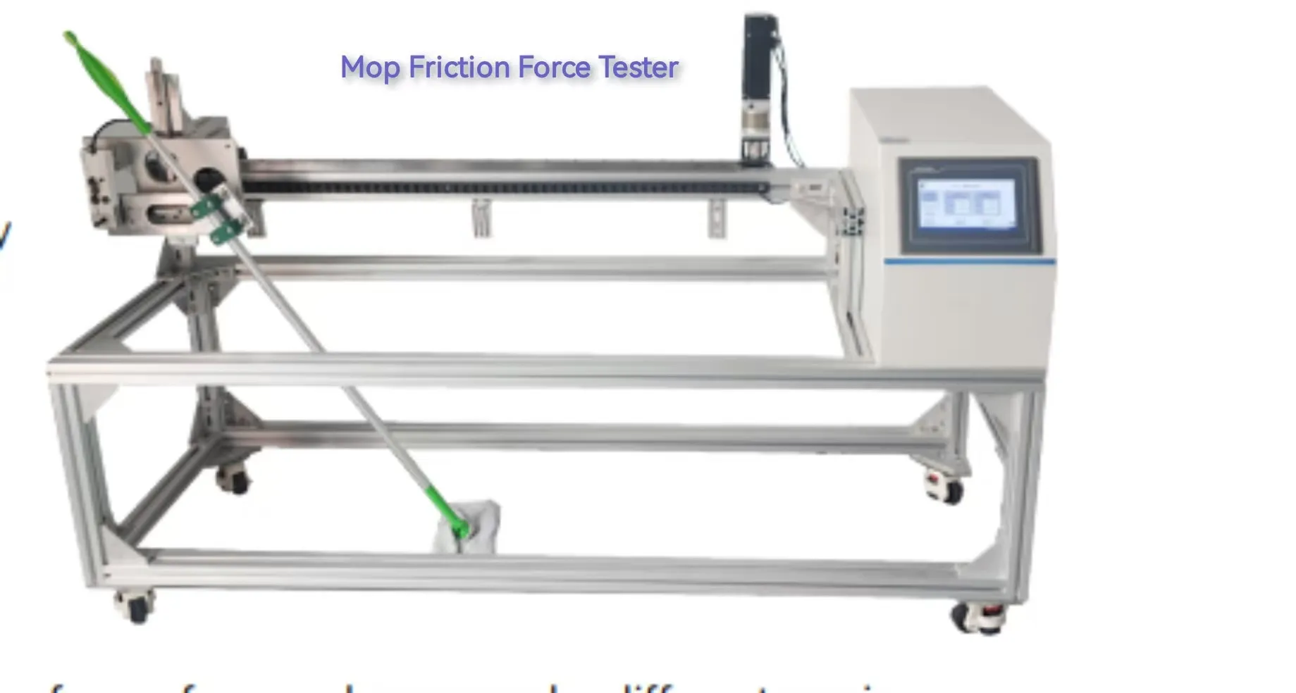 ‌Mop Friction Coefficient Tester for Quality Control Measurement